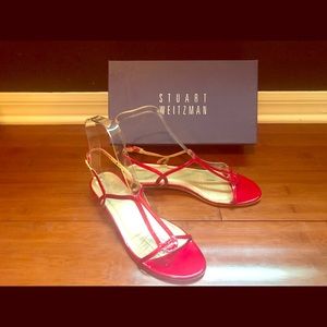 Stuart Weitzman | Shoes | Stuart Weitzman Bitbybit Red Size 9m | Poshmark